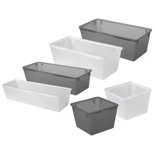 View Cooking Concepts Plastic Drawer Organizers