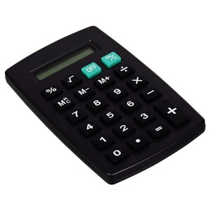 View Jot 8-Digit Pocket Calculators, 4.5x2.75