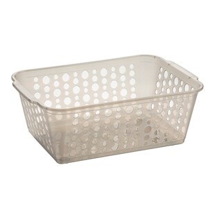 View Large Rectangular Slotted Plastic Storage