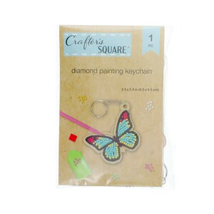 View Crafters Square Diamond Painting Keychain