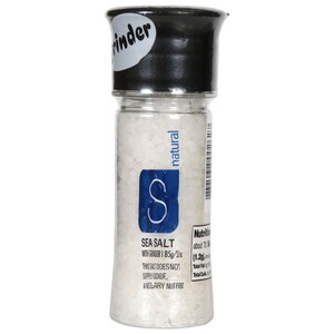 View Natural Sea Salt Grinders, 3.1