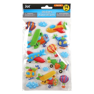 View Jot Assorted Pop-Up Foil Stickers