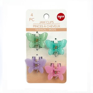 View Butterfly and Flower Hair Clips