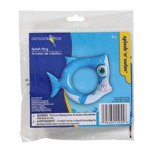 View Outdoor Fun Splash-N-Swim Fish-Shaped Swim