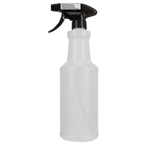 View Graduated Unprinted Plastic Spray Bottles,