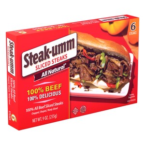 View Steak-umm All-Natural Beef Sandwich Steaks,