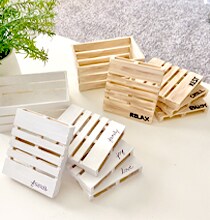 DIY Farmhouse Pallet Coasters | Dollar Tree