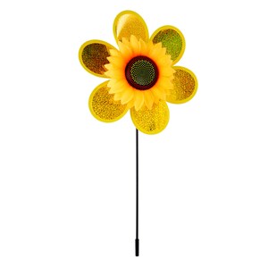 View Outdoor Fun Sunflower Pinwheels, 20.5