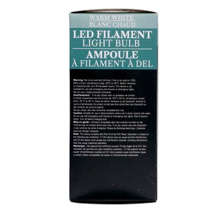 View LED Filament Warm White Light