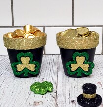 DIY Leprechaun Pot of Gold Craft | Dollar Tree