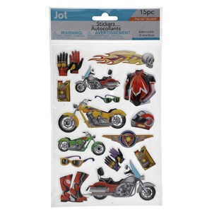 View Jot Assorted Pop-Up Foil Stickers