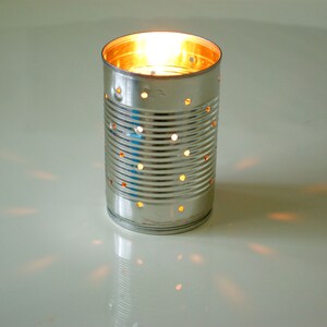 Aluminum Can Luminaries