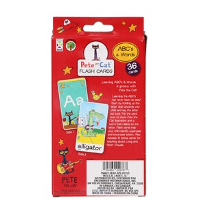 View Pete the Cat Flash Cards,