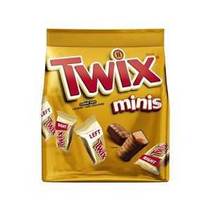 View Twix Minis Caramel Cookie Bars,