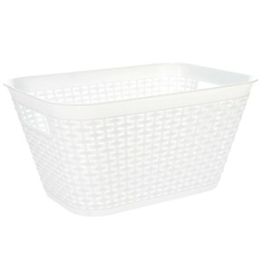 View Essentials Rectangular Plastic Basket, 1-ct.
