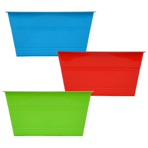 View Bright Plastic Locker Bins with