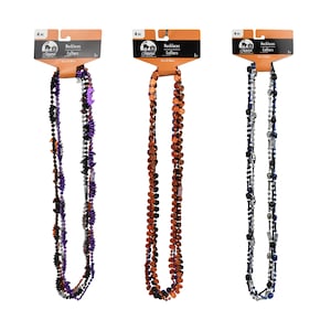 View Plastic Halloween Necklaces 4 Ct Packs