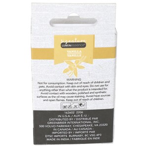 View Luminessence Vanilla Scented Fragrance Oil,
