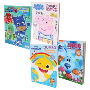 View Preschool Jumbo Assorted Licensed Coloring