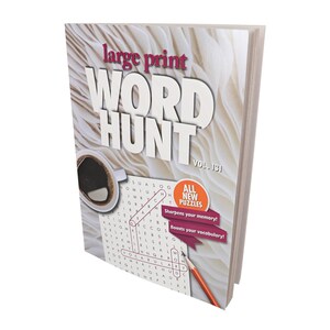View Large-Print Word Hunt Puzzle Books,
