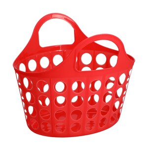 View Oval Slotted Carry Basket