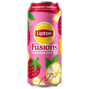 View Lipton Fusions Strawberry Lemonade Iced