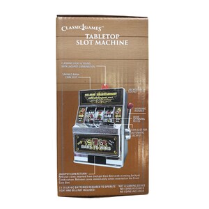 View 7-Inch LED Tabletop Slot Machine,
