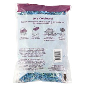 View Voila Colorful Decorative Paper Shreds,