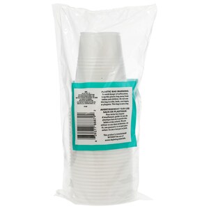 View Translucent Plastic Cups, 28-ct. Packs