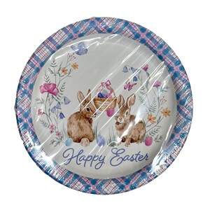Seasonal Collection Easter Round Paper Plates, 15-pc Pack. | Dollar Tree