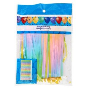 View Pastel Rainbow Curtain, 10x6x3 in.