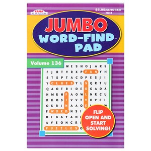 View Kappa Jumbo Word-Find Flip Pads,