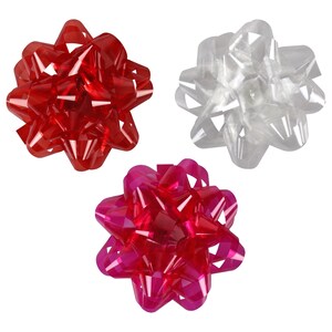Voila Colorful Translucent Bows, 6 in. | Dollar Tree