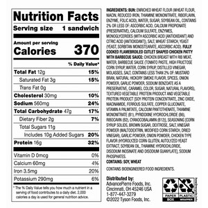 View Fast Bites Frozen BBQ Chicken