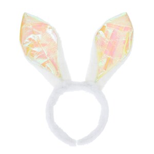 View Plush Metallic Easter Bunny Ears