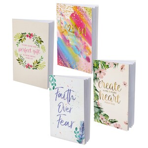 Beautiful Floral Notebooks with Inspirational Quotes | Dollar Tree