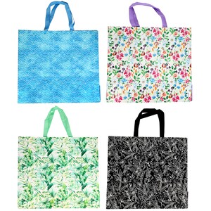 Juncture XXL Reusable Tote Bags, 19.5x17.5-in. | Dollar Tree