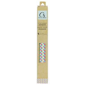 View Crafters Square Geometric Printed Vinyl