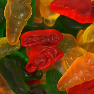 Haribo Happy Hoppers Gummy Bunnies, 4 oz. Bags | Dollar Tree