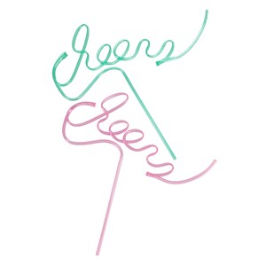 View CHEERS 2PK STRAWS