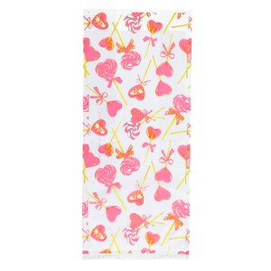 View Valentine's Heart Treat Bags with