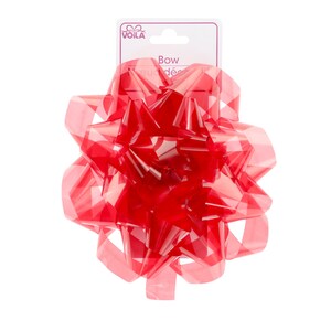 Voila Colorful Translucent Bows, 6 in. | Dollar Tree