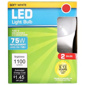 View LED Soft White Light Bulb,