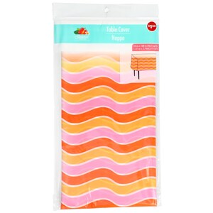 View Luau Plastic Table Covers, 54x108