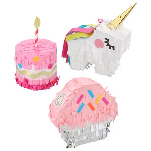 View Mini Pinata, Assorted Designs,