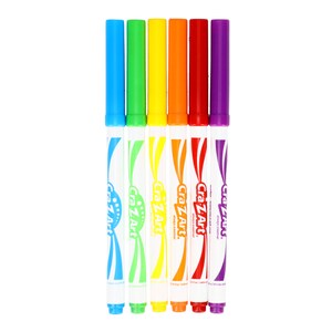 View Cra-Z-Art Washable Fineline Markers, 6