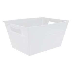 View Plastic Locker Bins with Handles,