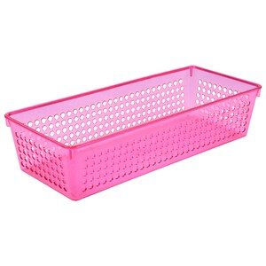 View Slim Plastic Drawer Organization Baskets