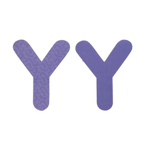 View Jot Printed Double-Sided Poster Letters,