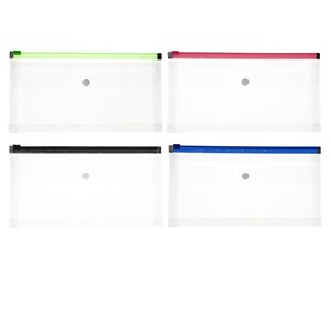 View Jot 2-Pocket Zipper Envelopes with